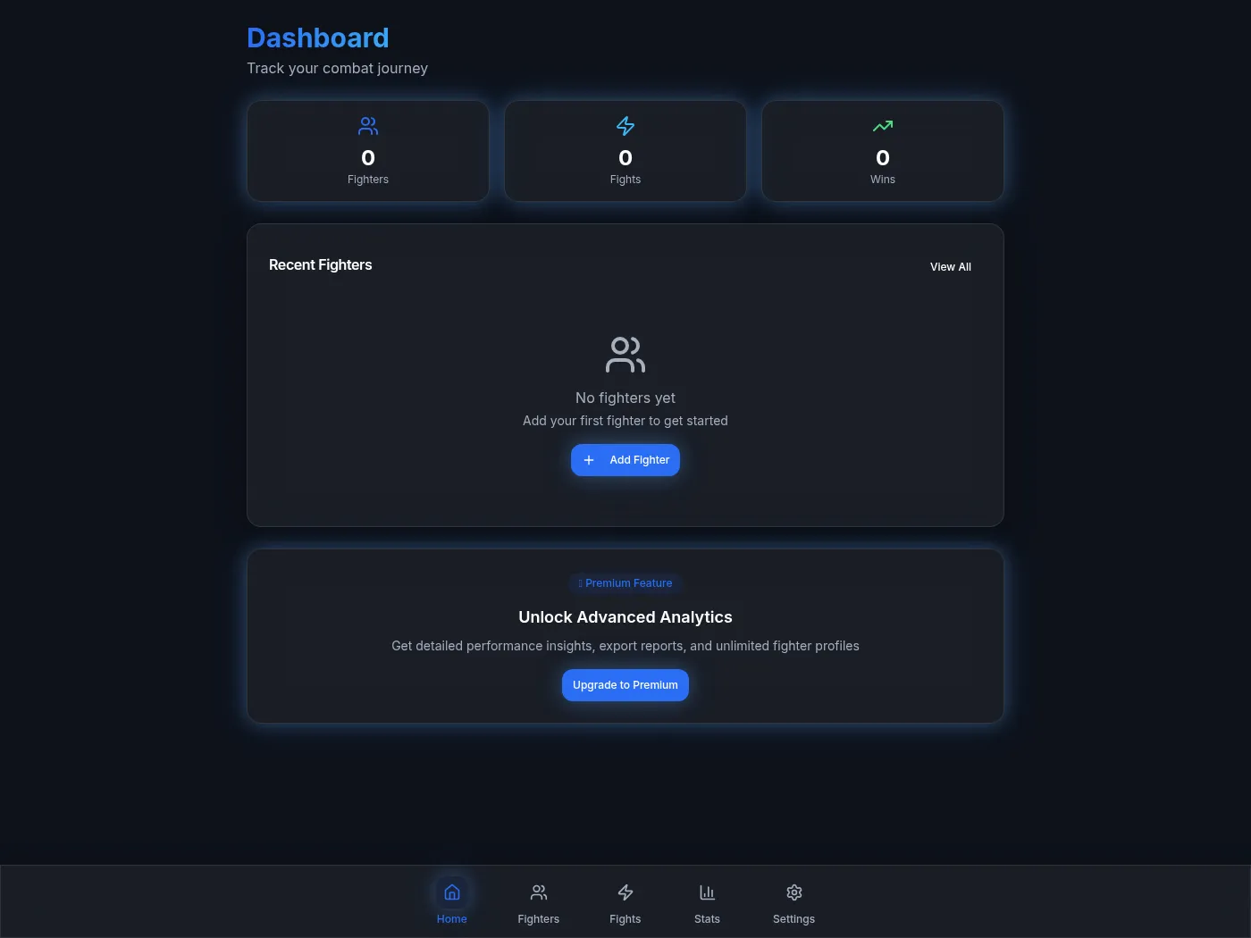 ProCombat Tracker – All-in-One Combat Sports Stats & Profiles App