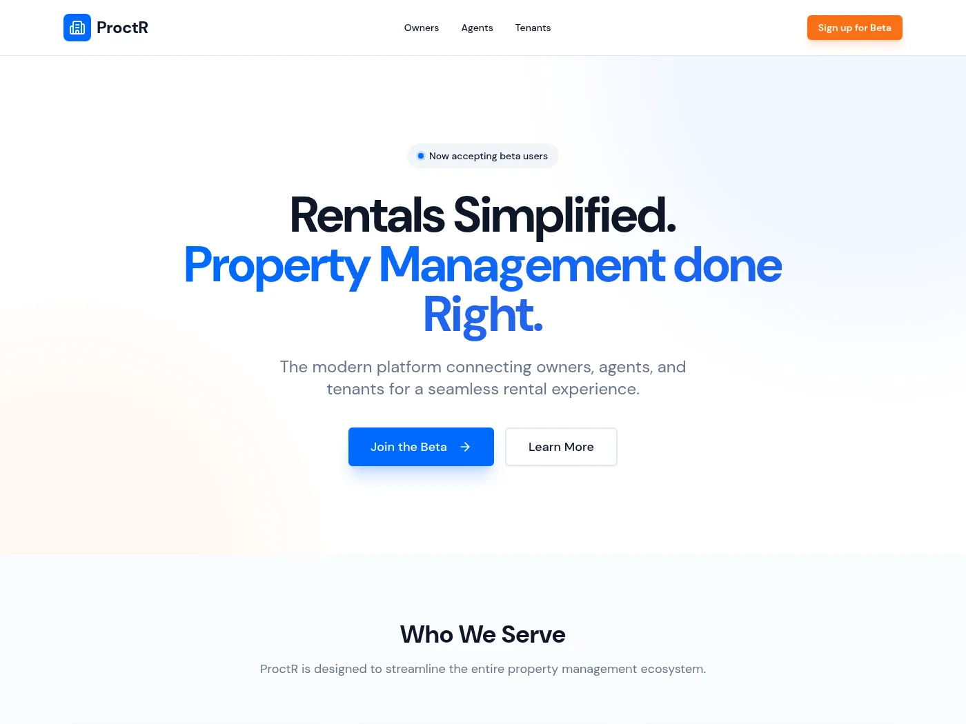 Proctr.io Clone – Property Management Platform