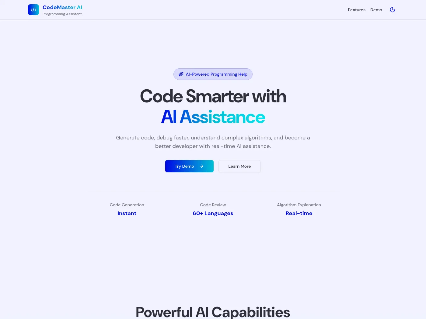 Programming Helper Showcase