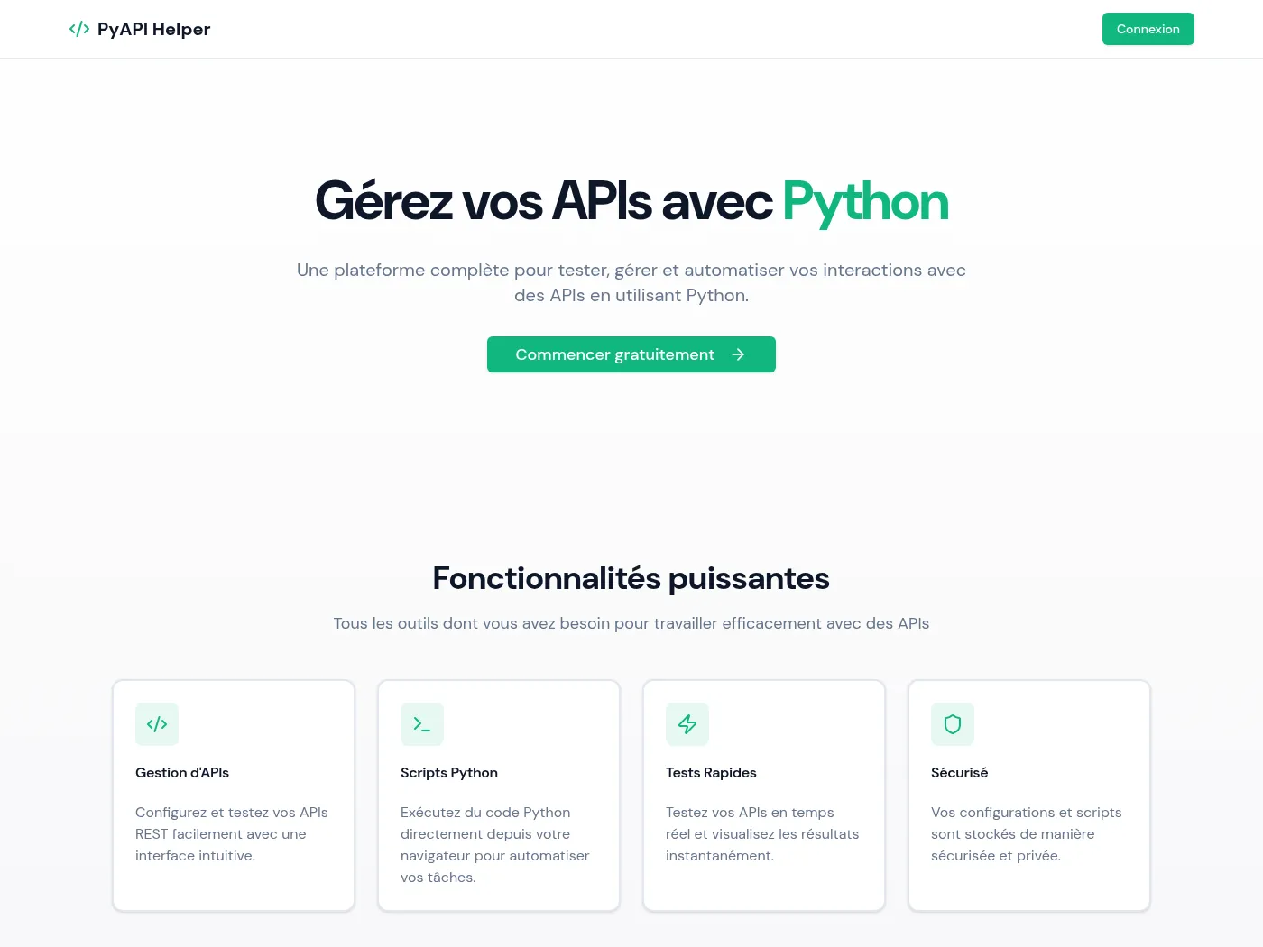 PyAPI Helper
