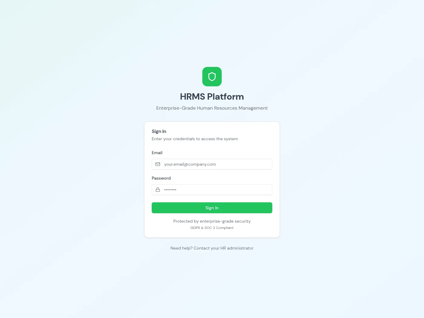 Python-Powered Secure HRMS Platform