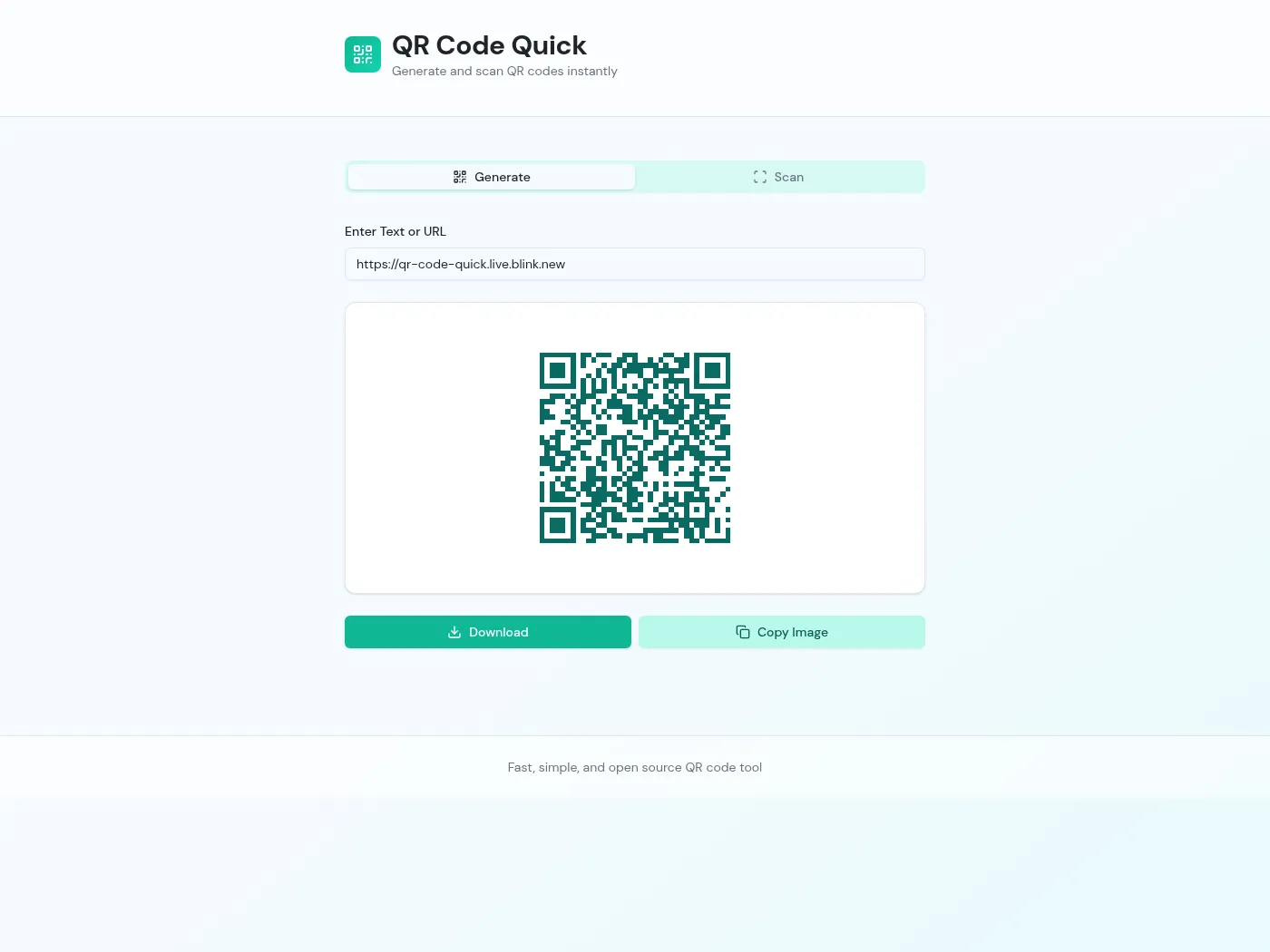 QR Code Quick