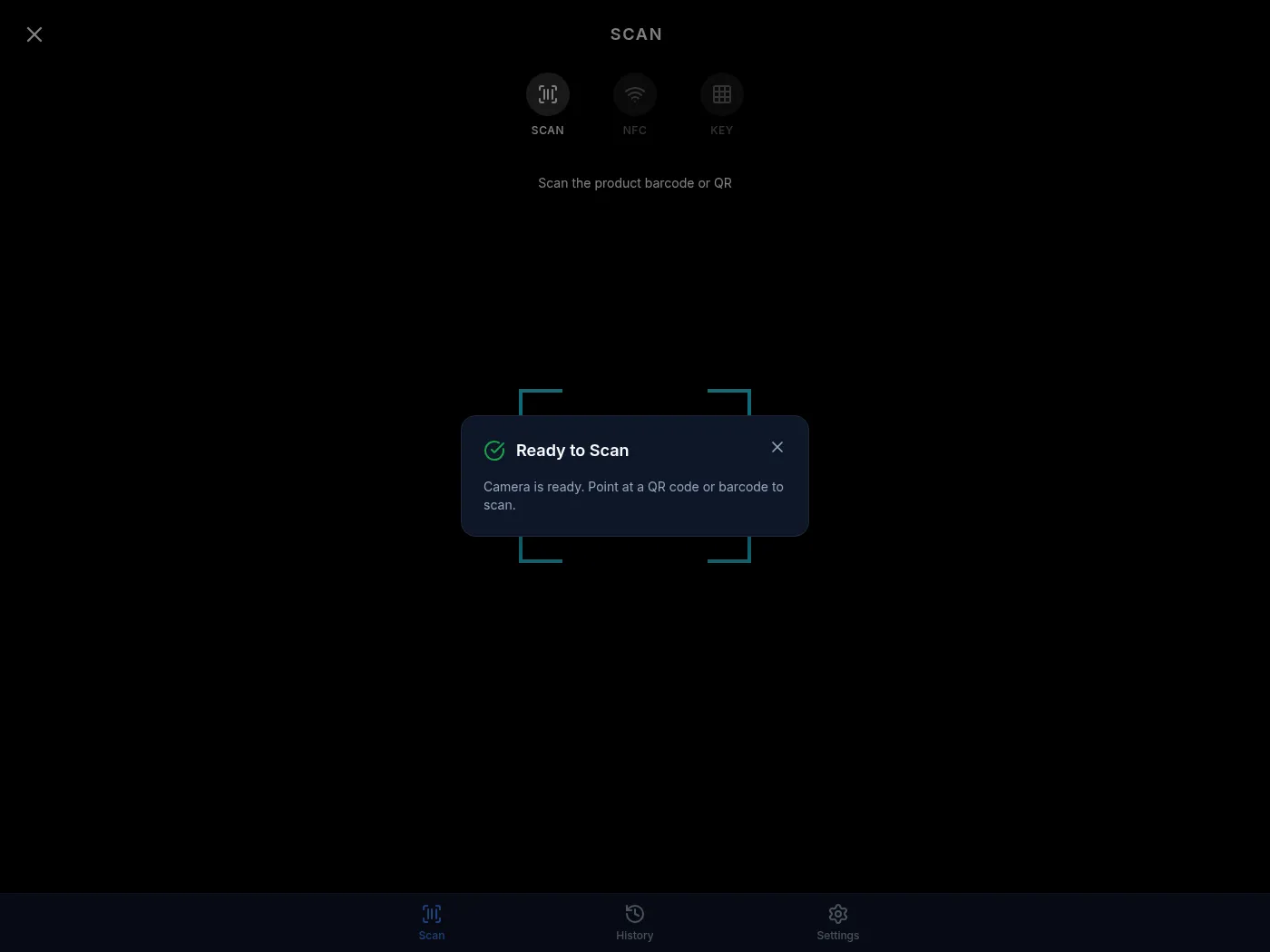 QR Code Scanner Web App