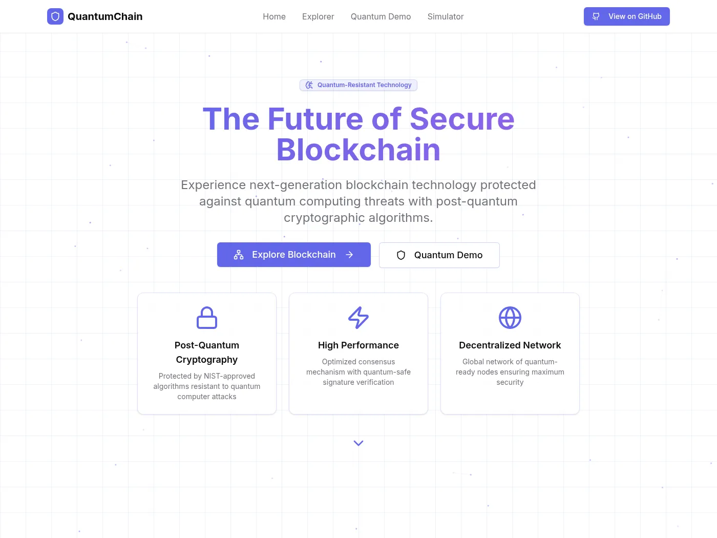 Quantum-Resistant Blockchain Framework