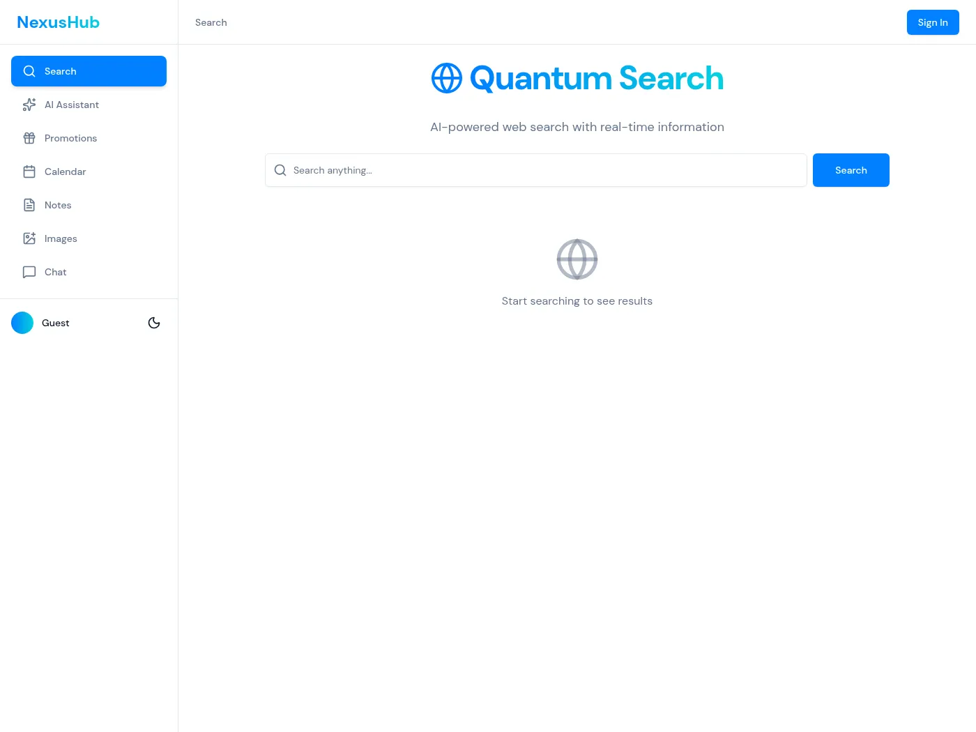 Quantum: The All-in-One High-Tech Web App