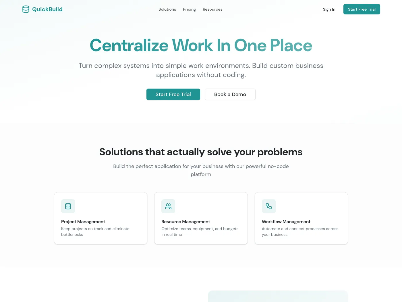 Quickbase Clone – No-Code Business App Builder
