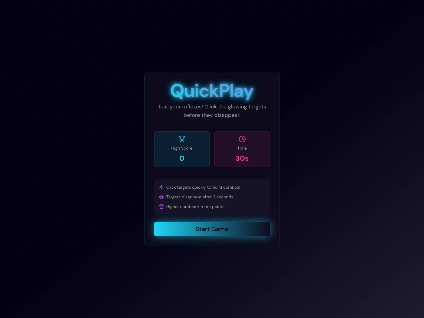 QuickPlay Game