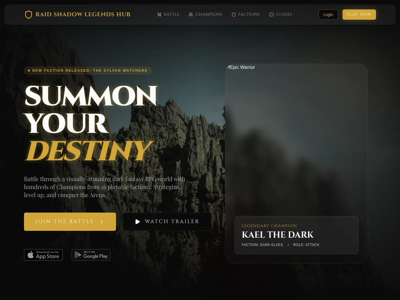 Raid Shadow Legends Hub