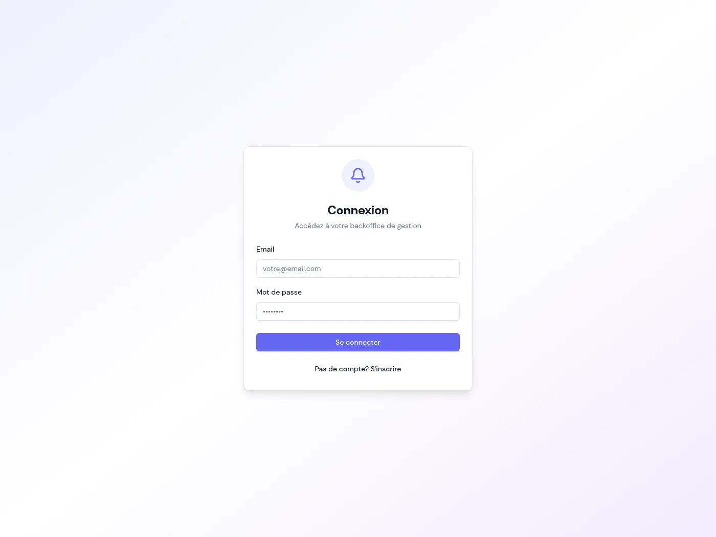 Random Question Notification App with Web Backoffice