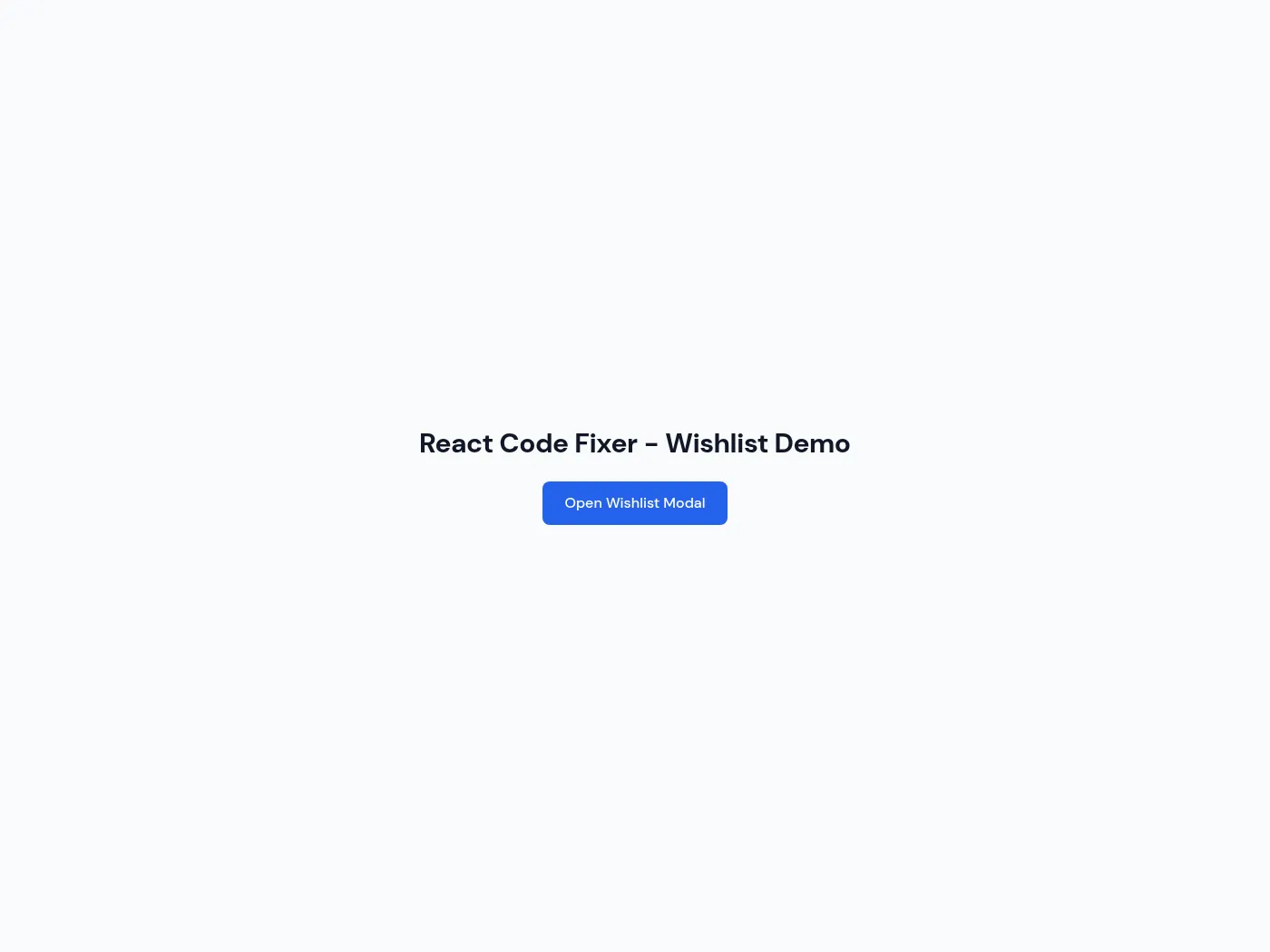 React Code Fixer