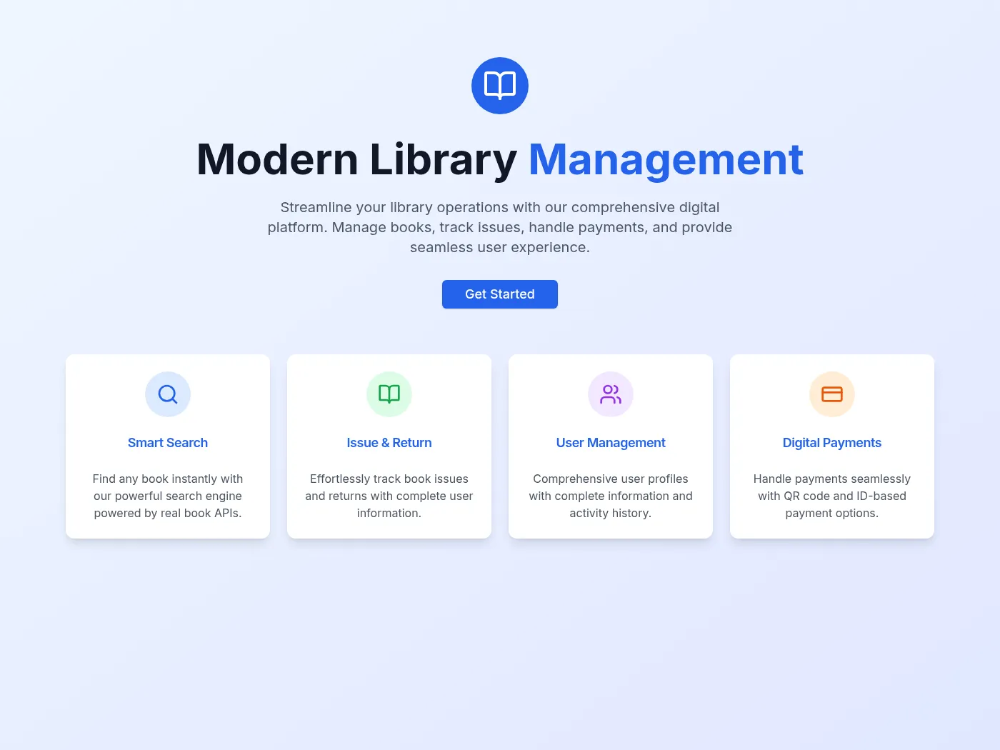 React Firebase Library Management System