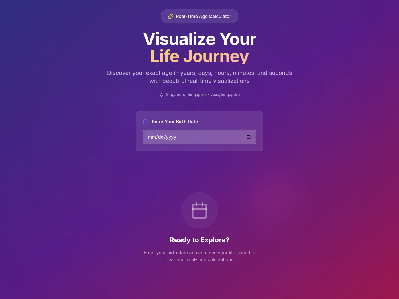 Real-Time Age Visualizer