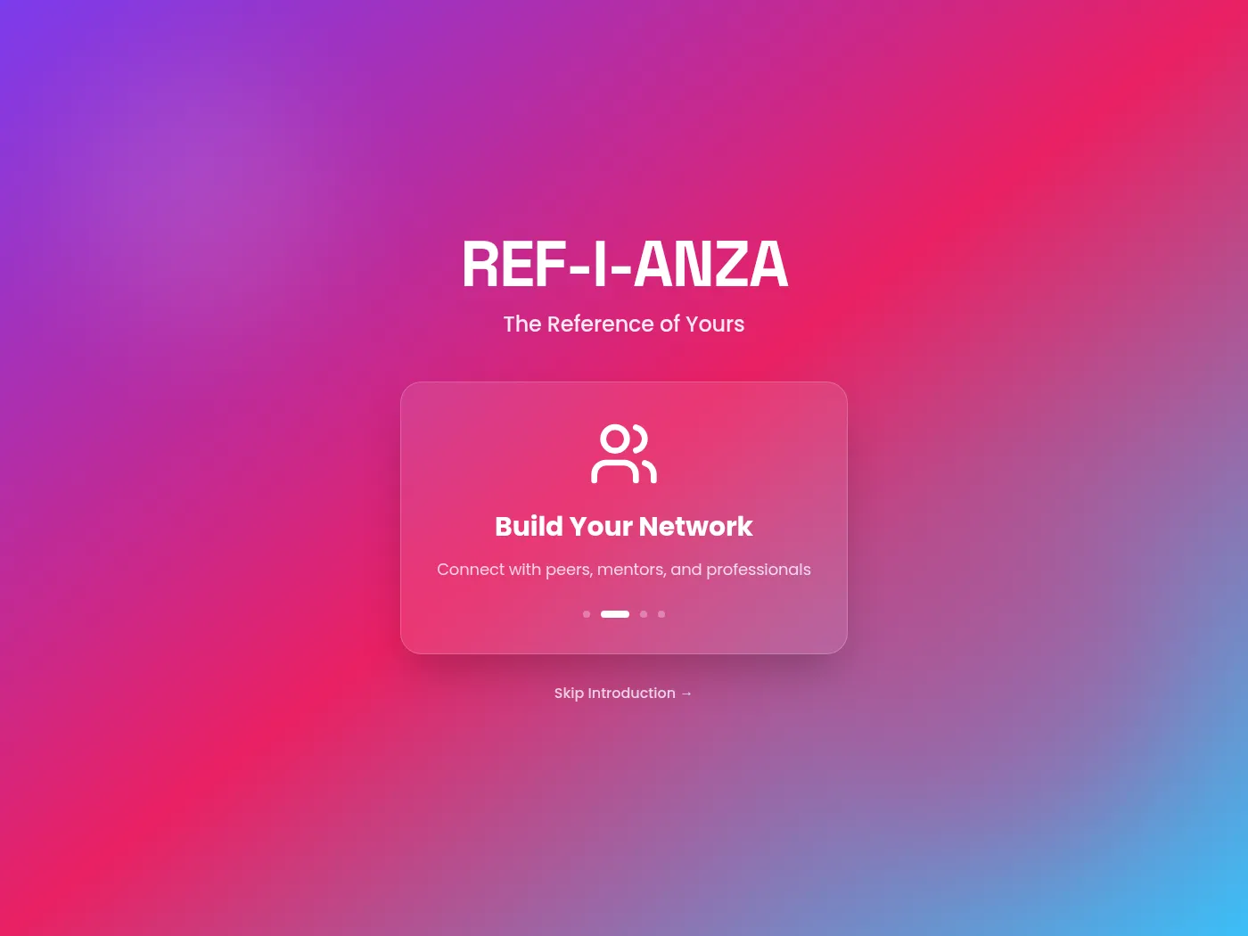 REF-I-ANZA: Social Learning & Opportunity Platform for Students