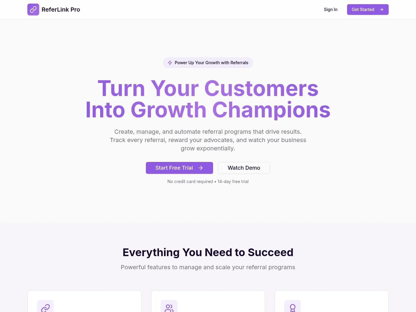 Referral SaaS: Track, Manage, and Reward Business Referrals Effortlessly