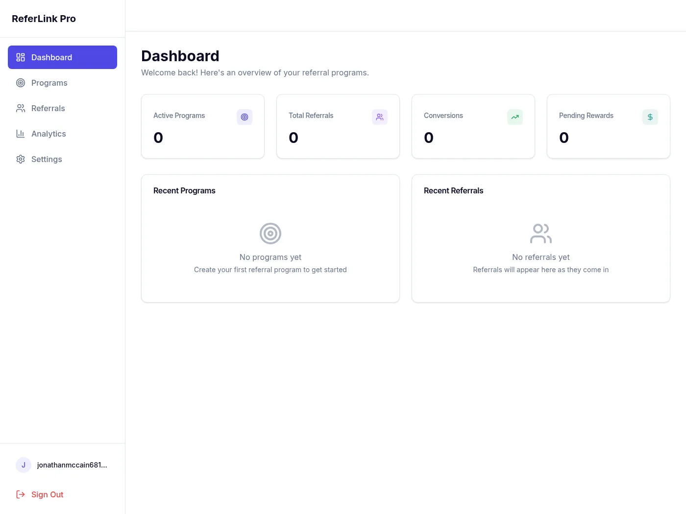 Referral Program SaaS Platform for Businesses