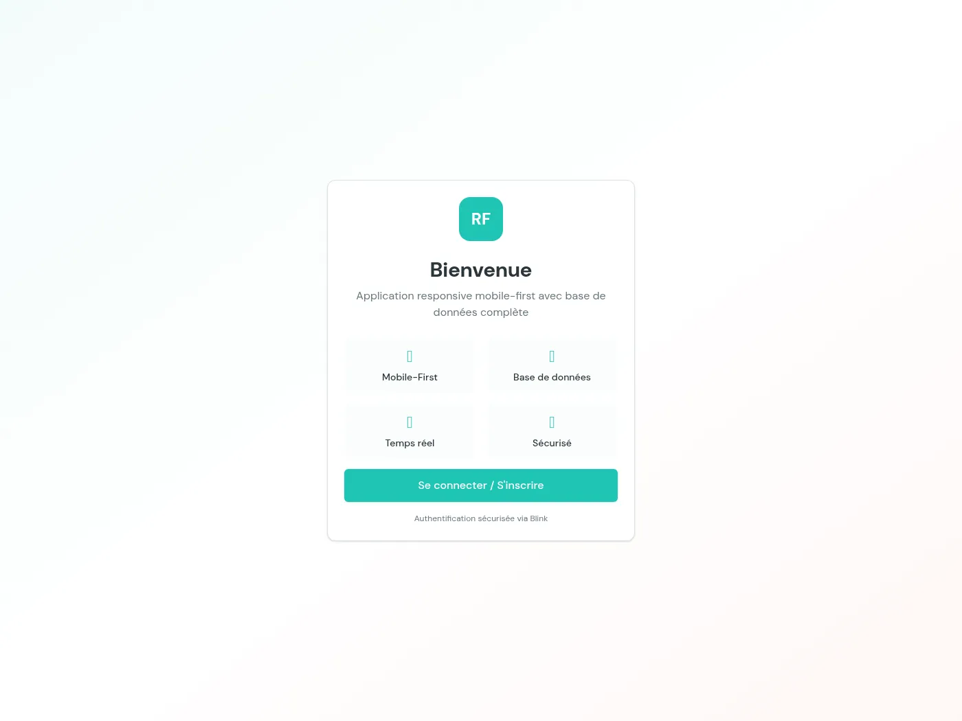 Responsive Feature App