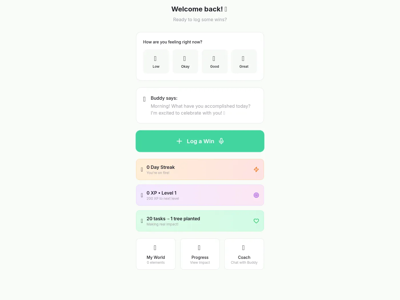 Reverse To-Do: ADHD-Friendly Gamified Completion Tracker App