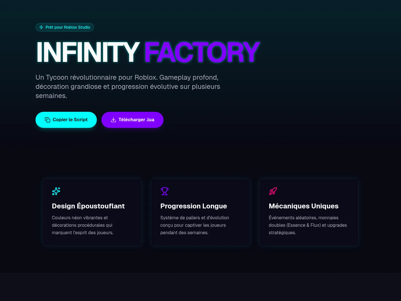 Infinity Factory Tycoon