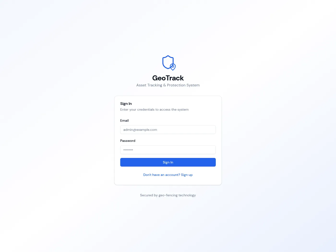 Role-Based Web Dashboard Application