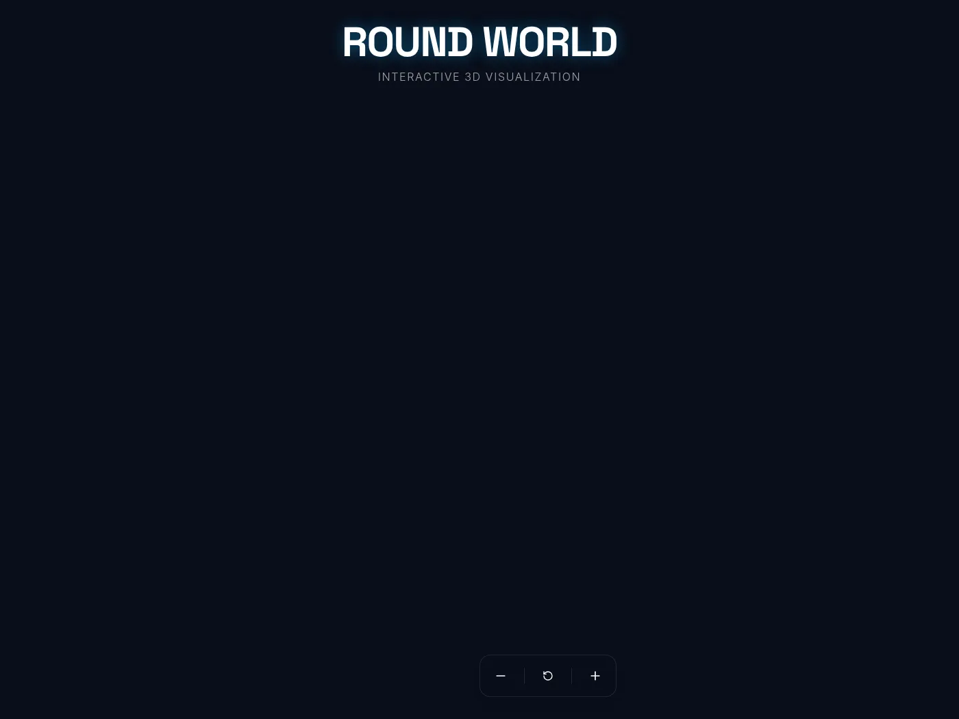 Round World Map