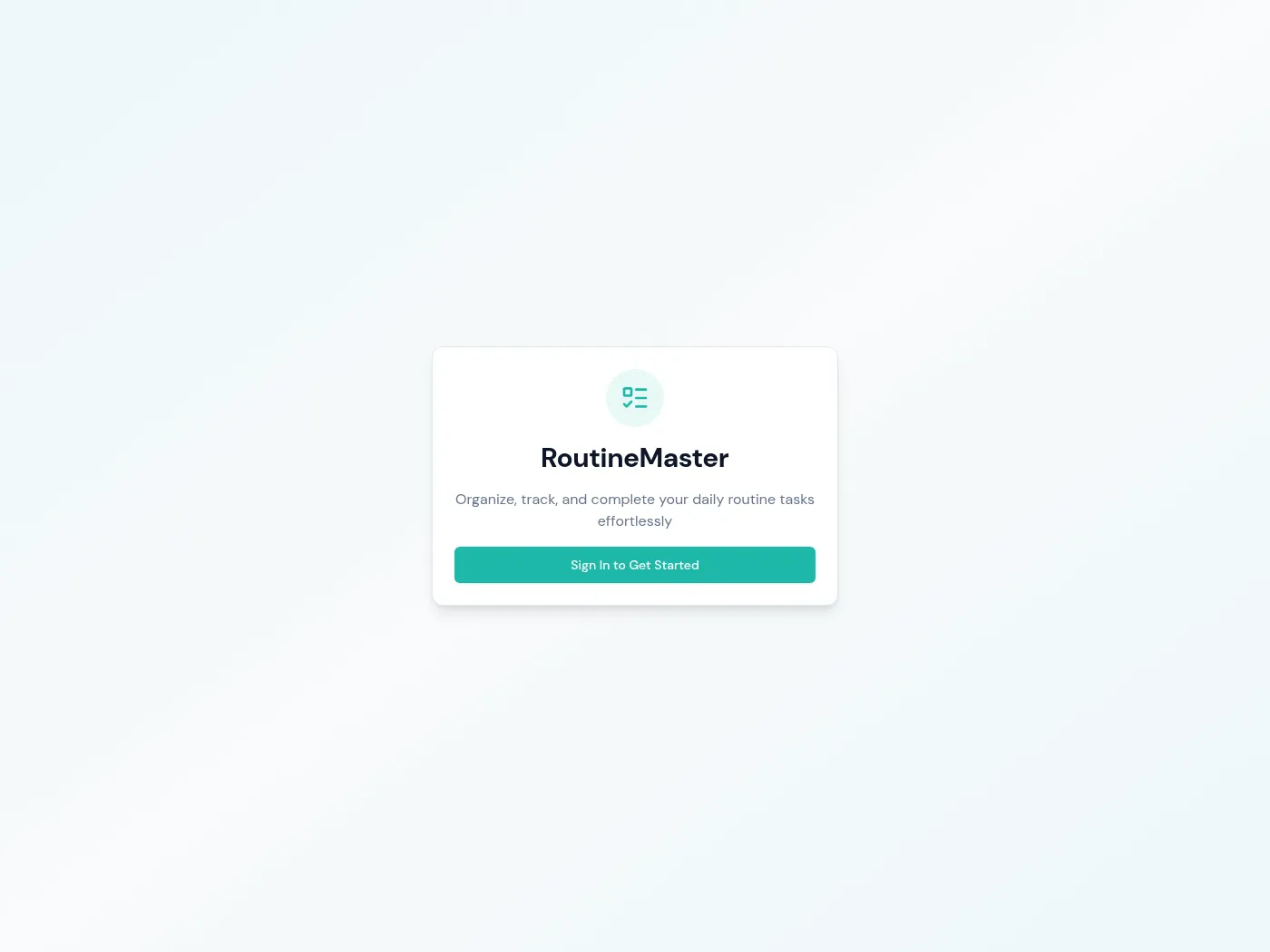 RoutineMaster
