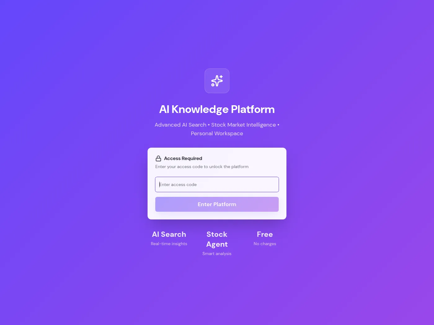 Clude & Perplexity-inspired SaaS AI Knowledge Platform