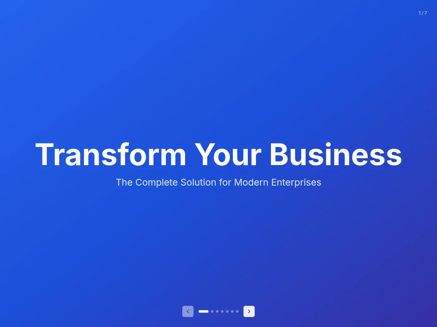 Sales Deck Presentation Builder