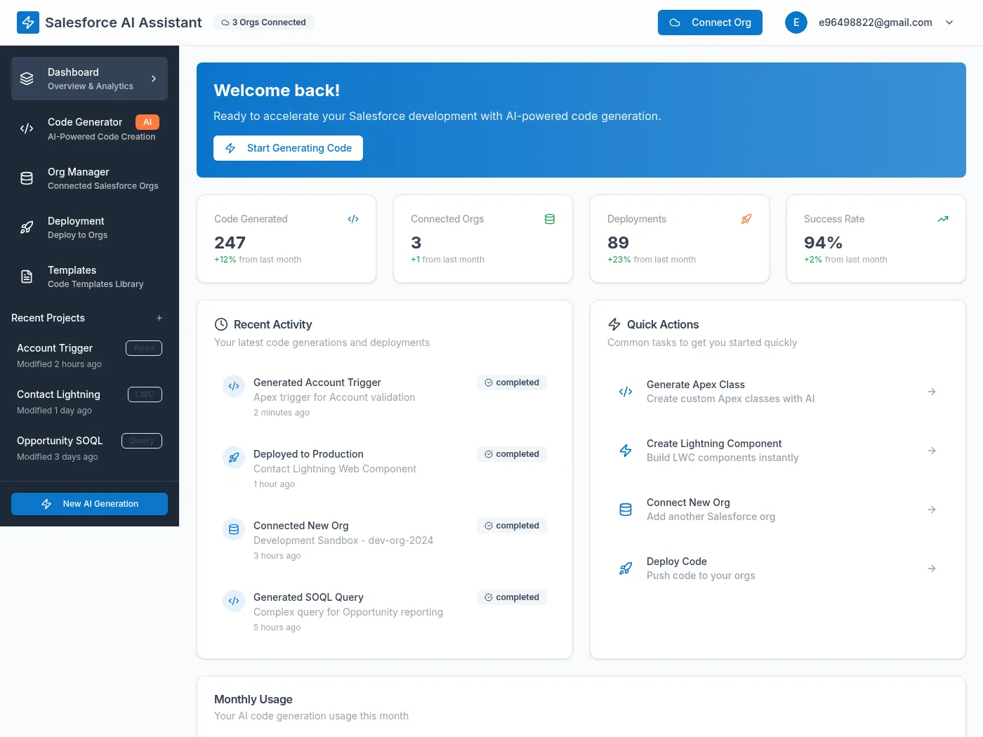 Salesforce AI Code Assistant