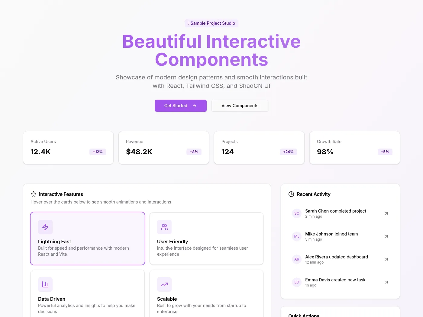 Sample Project Example