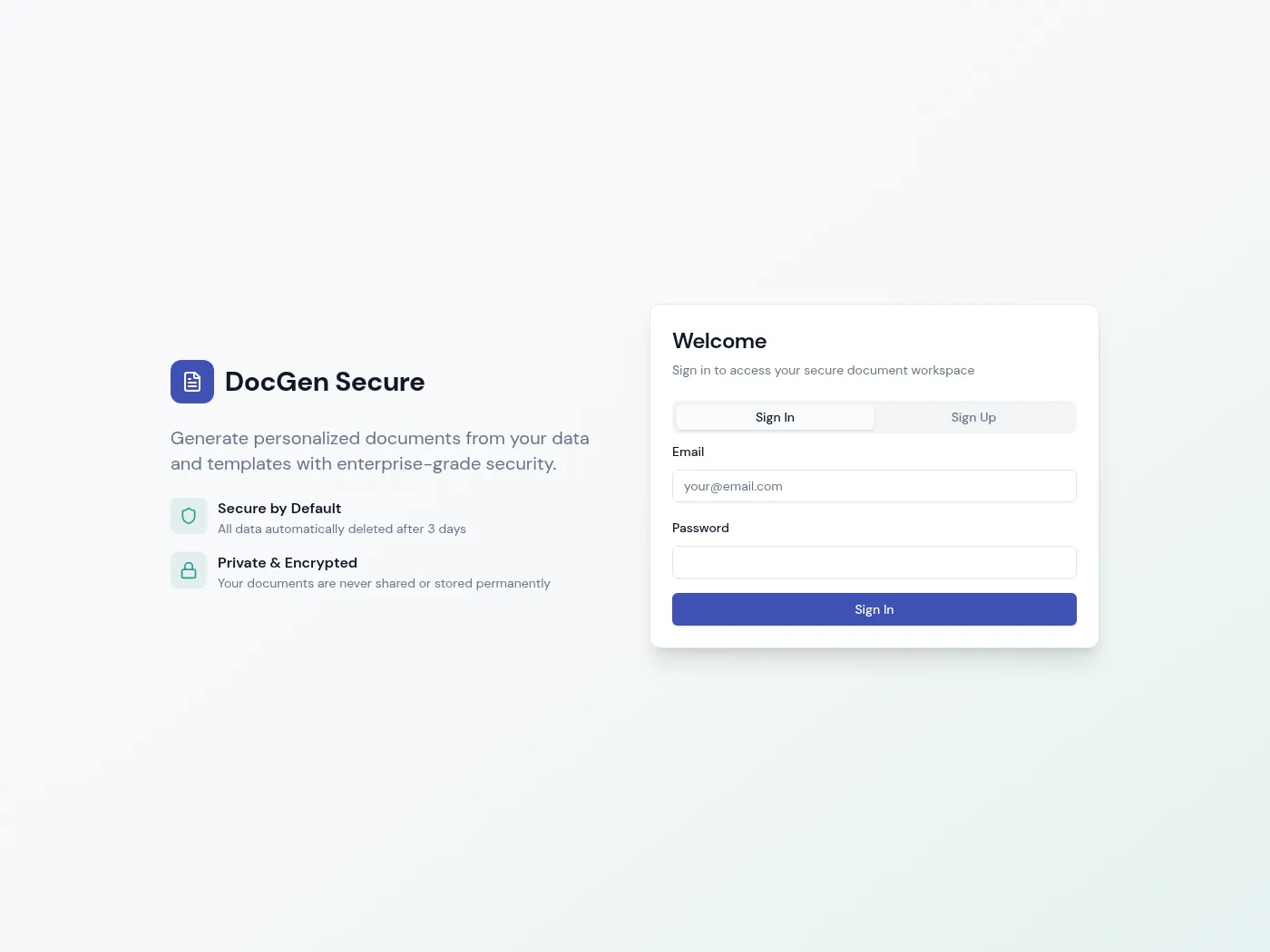 DocGen Secure Suite
