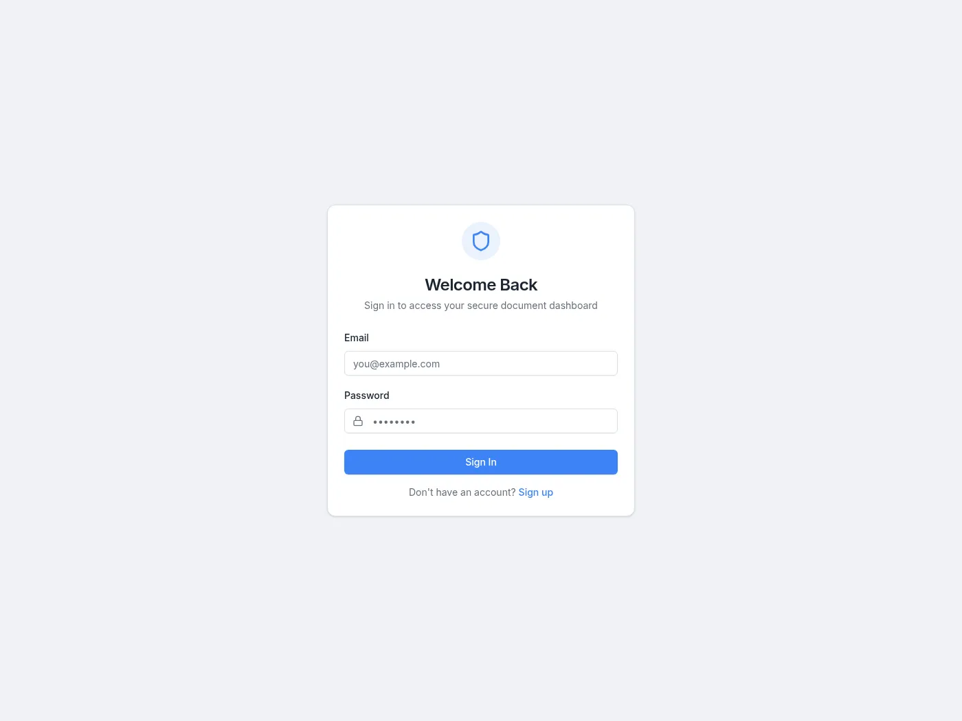 Secure Document Sharing & Traceability Platform
