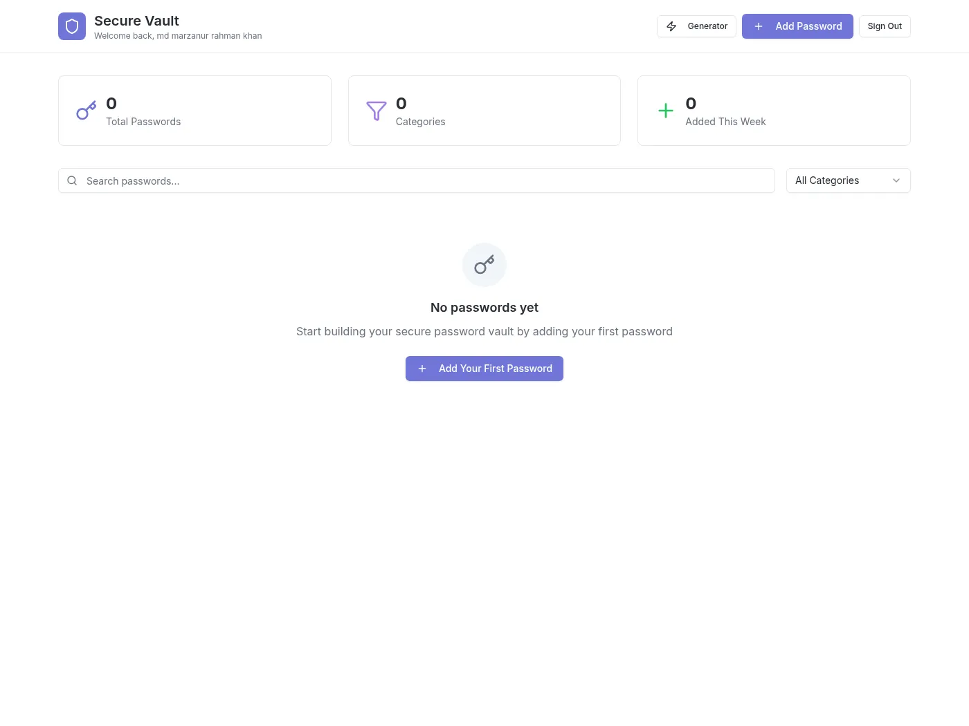 Secure Password Manager