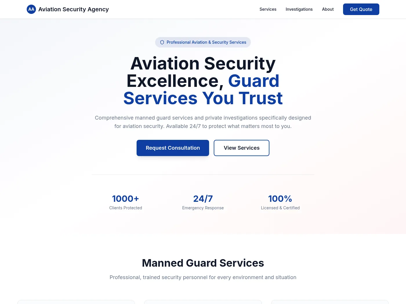 Aviation Security Agency