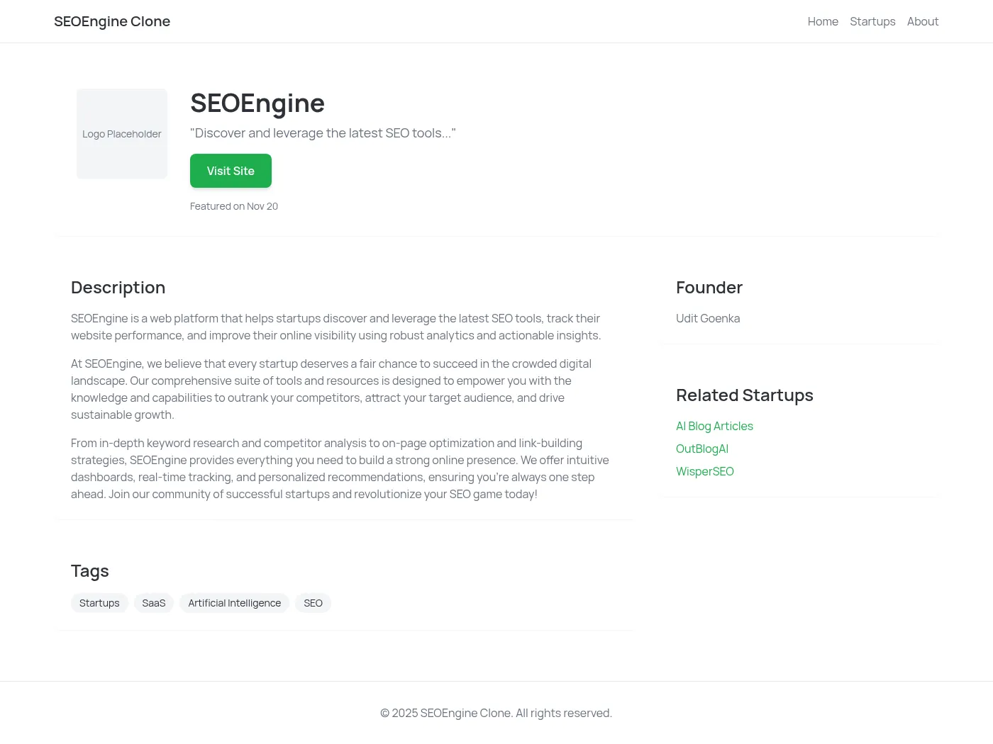 SEOEngine Clone