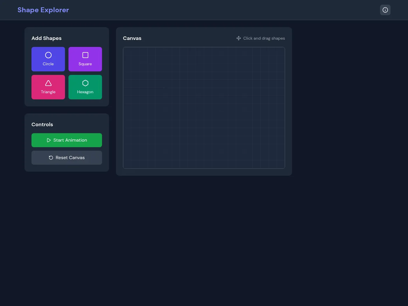 Shape Visualization and Learning Tool