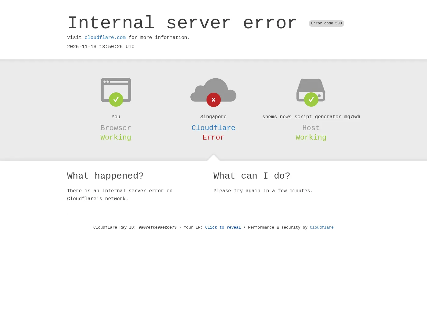 SHEMS NEWS Script Generator
