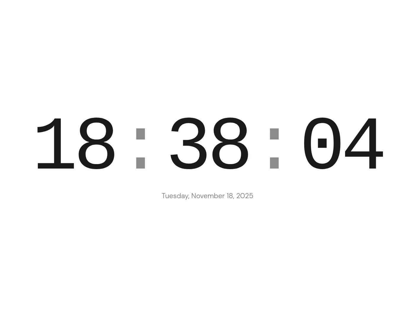 Simple Clock