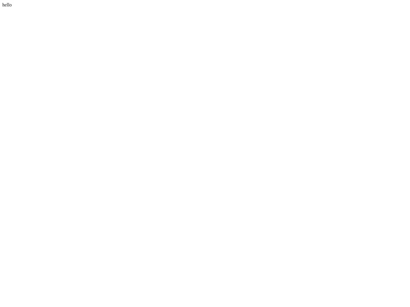 Simple Hello Web App