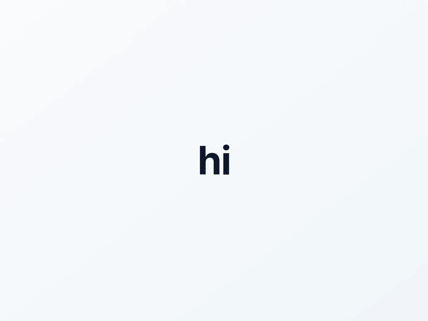 Simple Hi Printer
