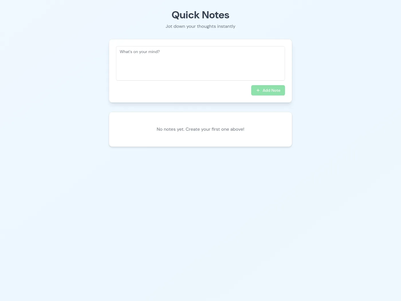 Simple Mini App