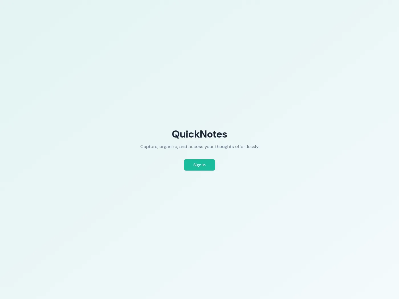 QuickNotes