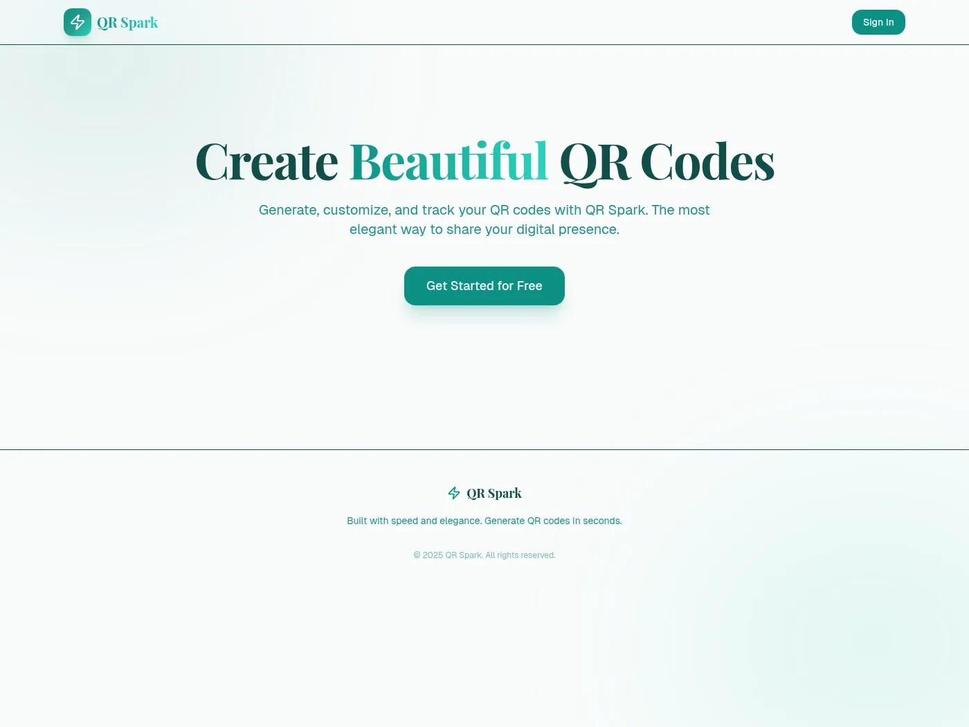 Simple QR Code Generator