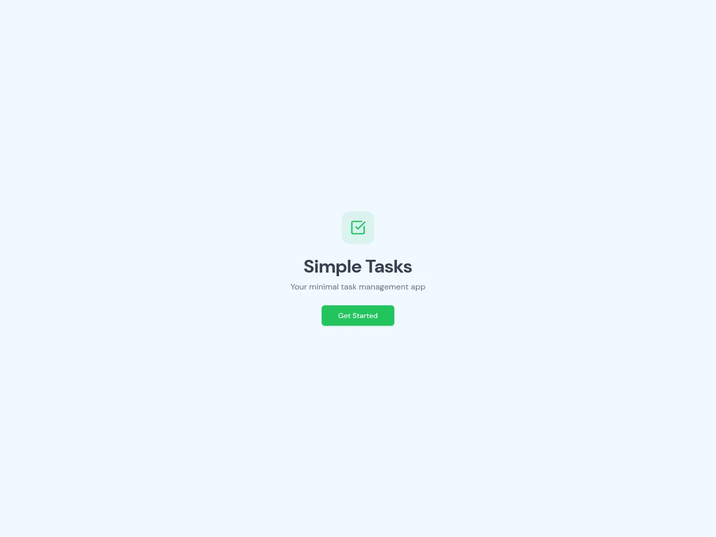 Simple Web App