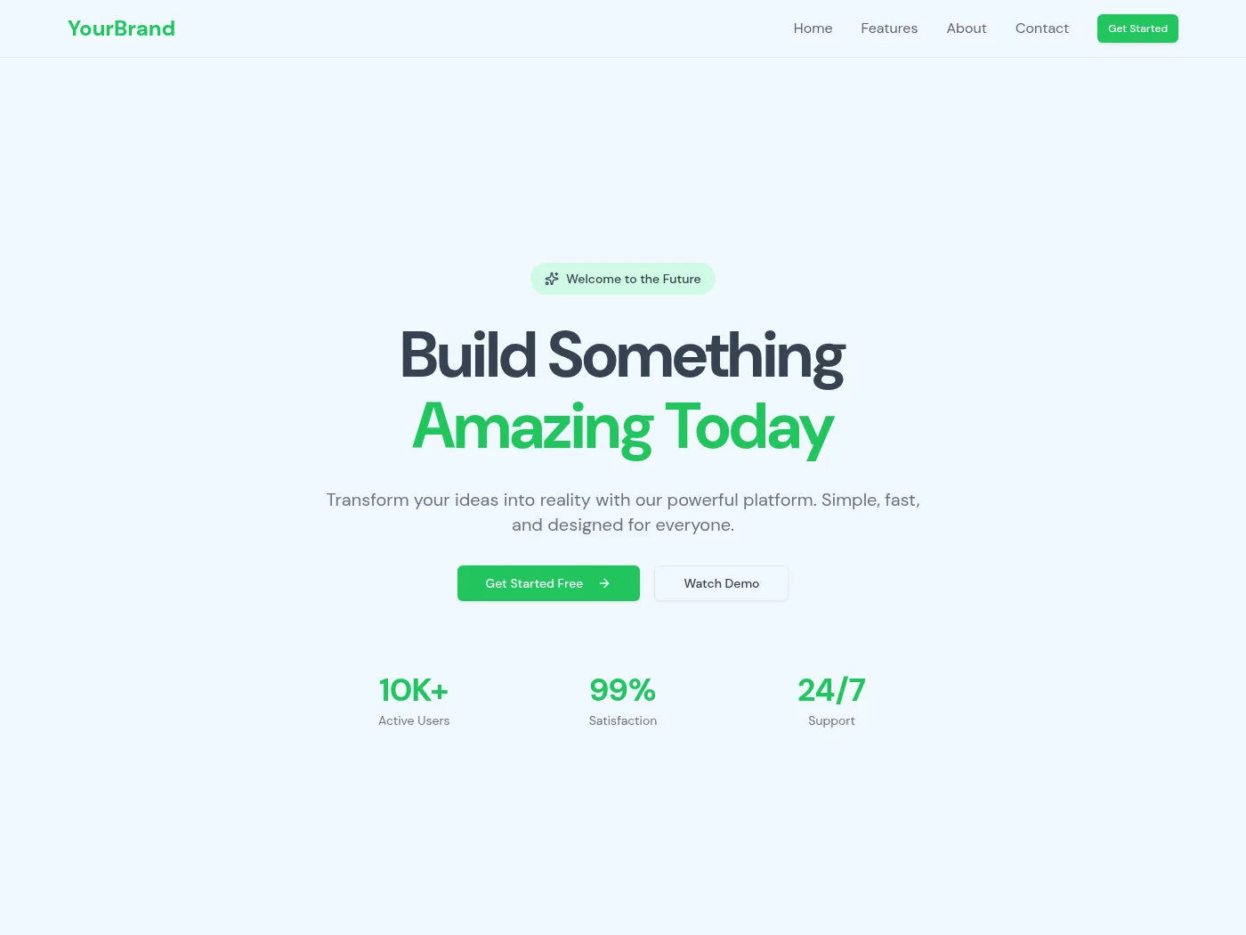 Simple Website Starter