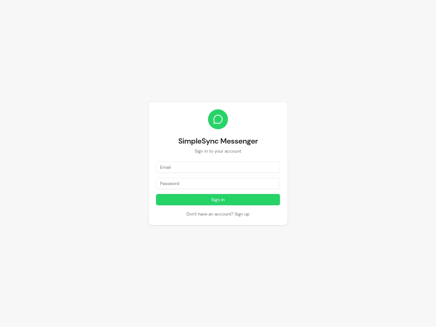 SimpleSync Messenger: Lightweight Web Chat with Secure Calls & Cross-Device Sync