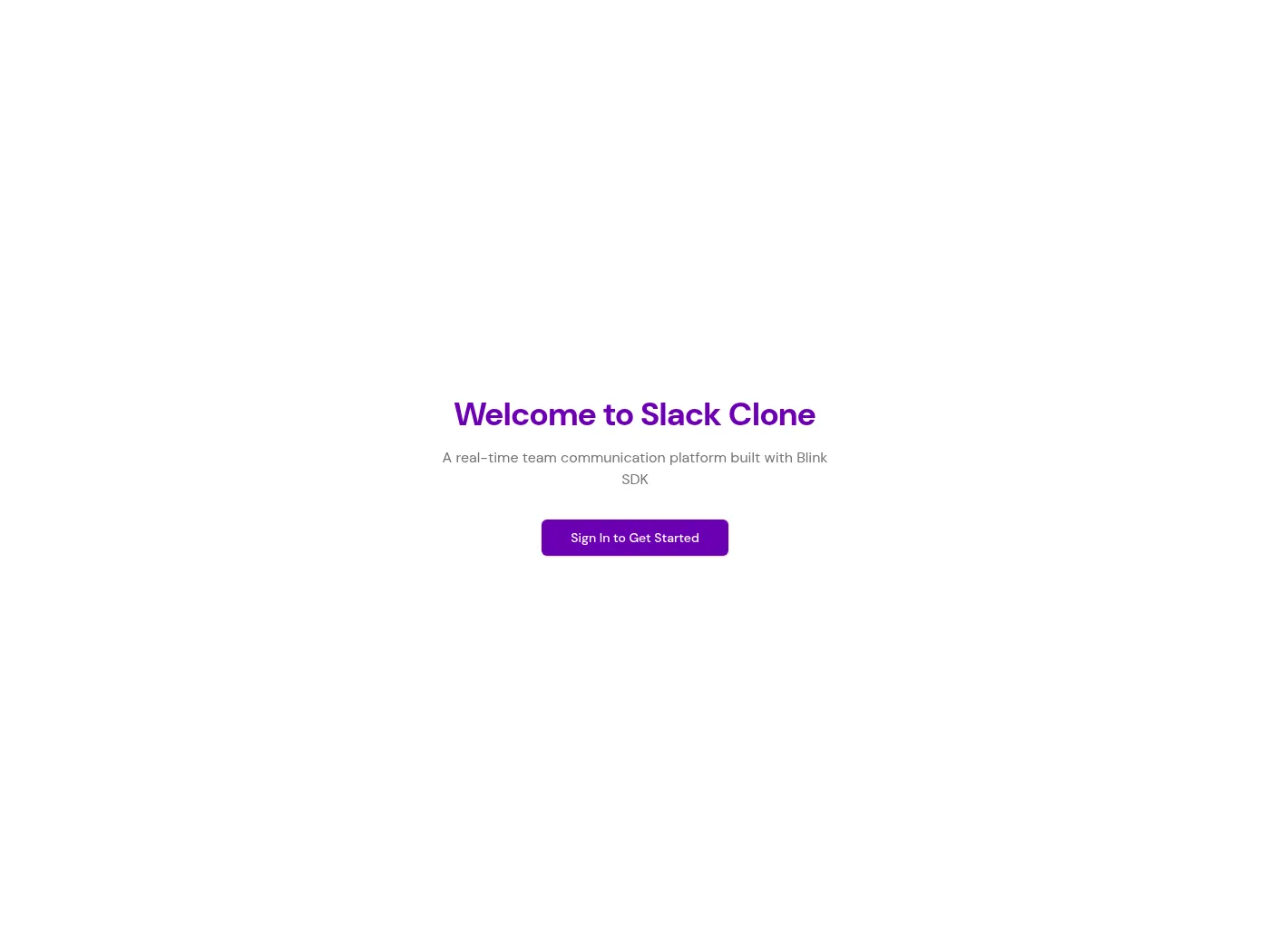 Slack Communication Platform Clone