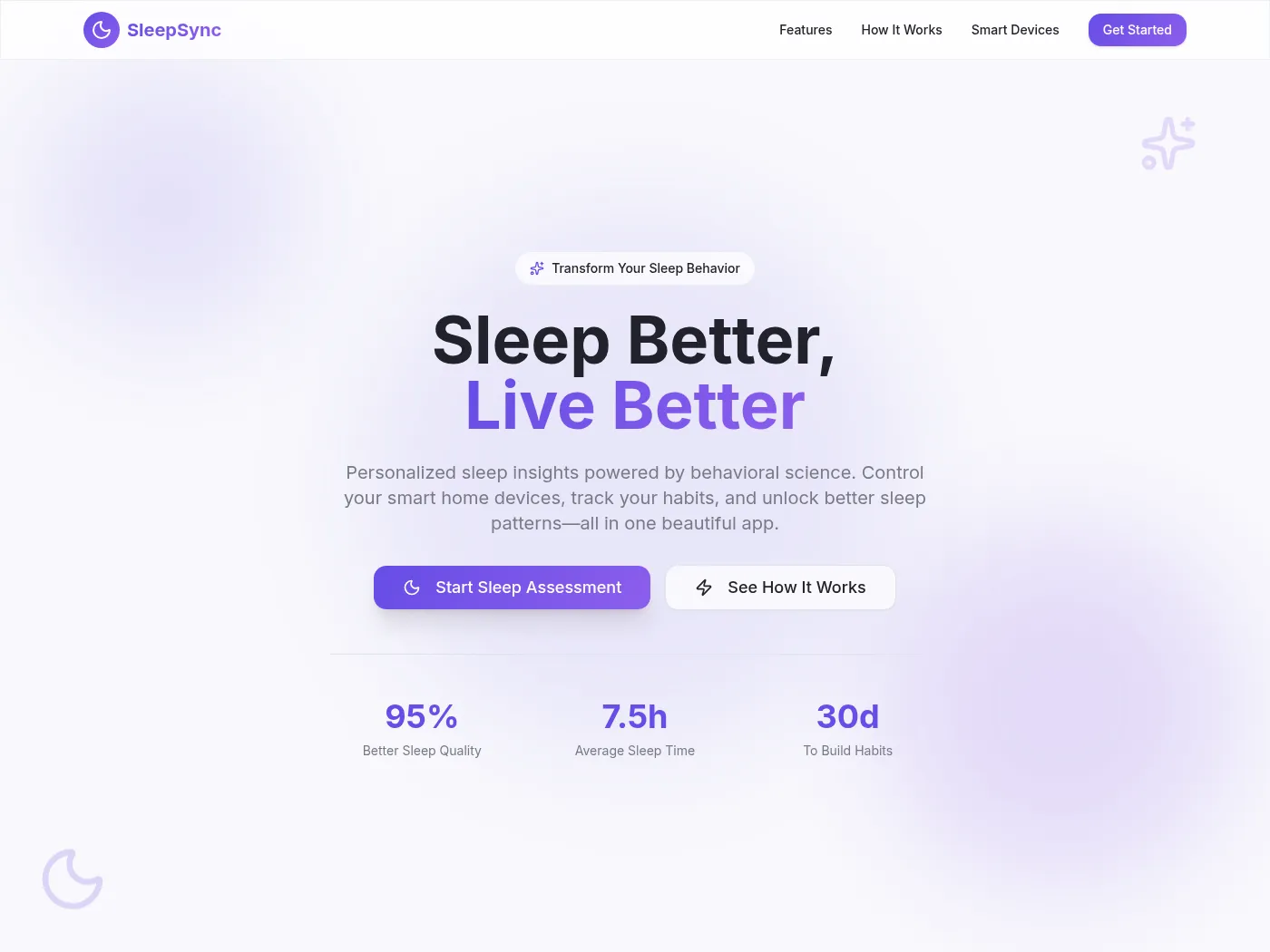 SleepSync: Personalized Sleep Behavior Improvement Platform