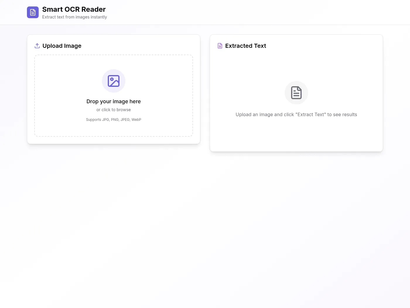 Smart OCR Reader