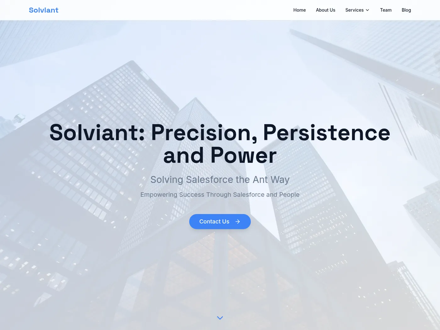 Solviant Interactive Website Redesign