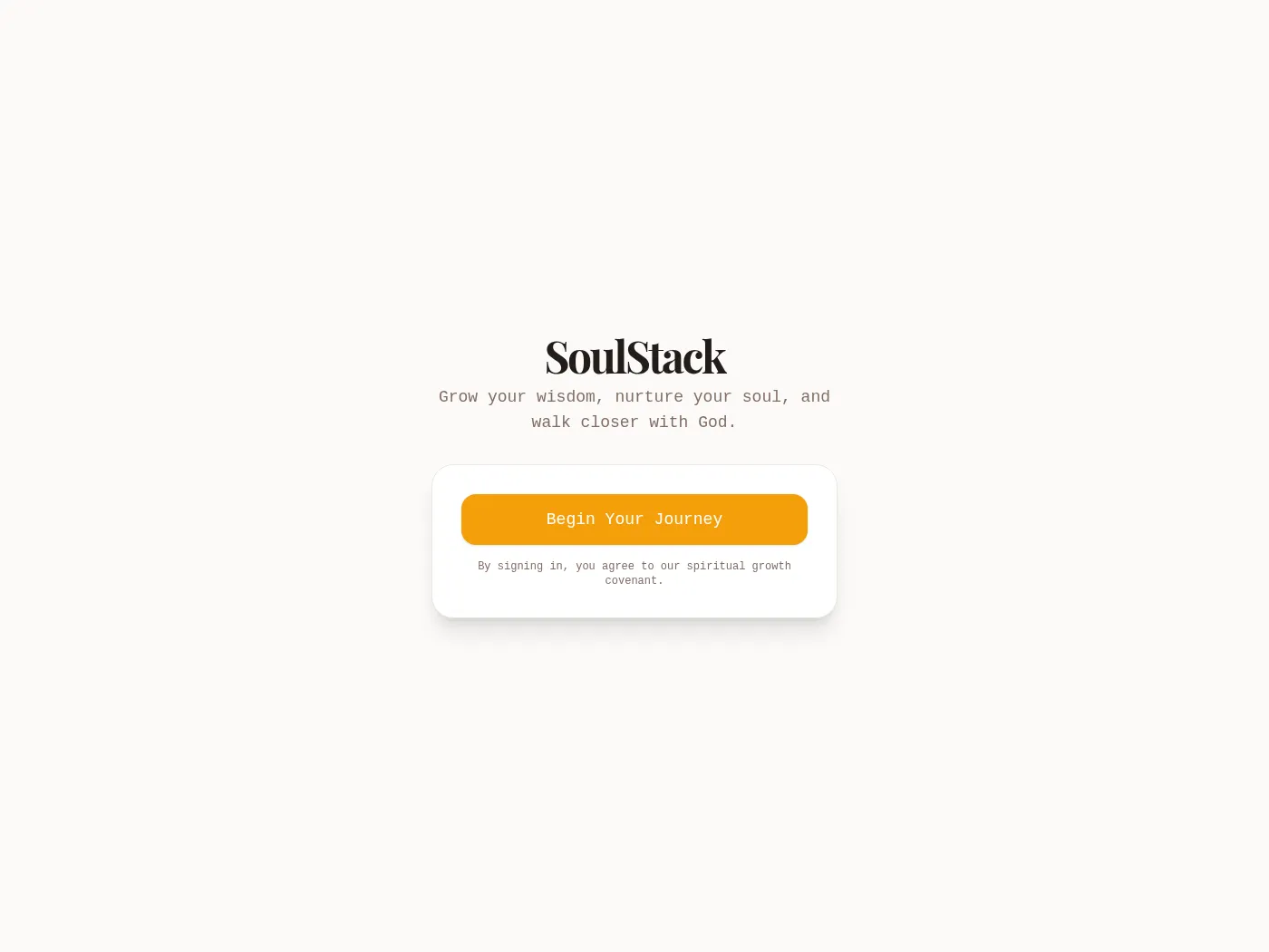 SoulStack App
